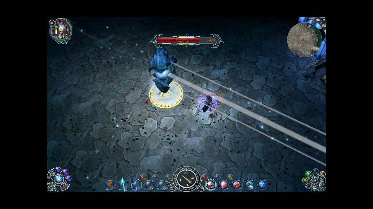 Sacred 2 - Boss #28: Facetteleon - YouTube
