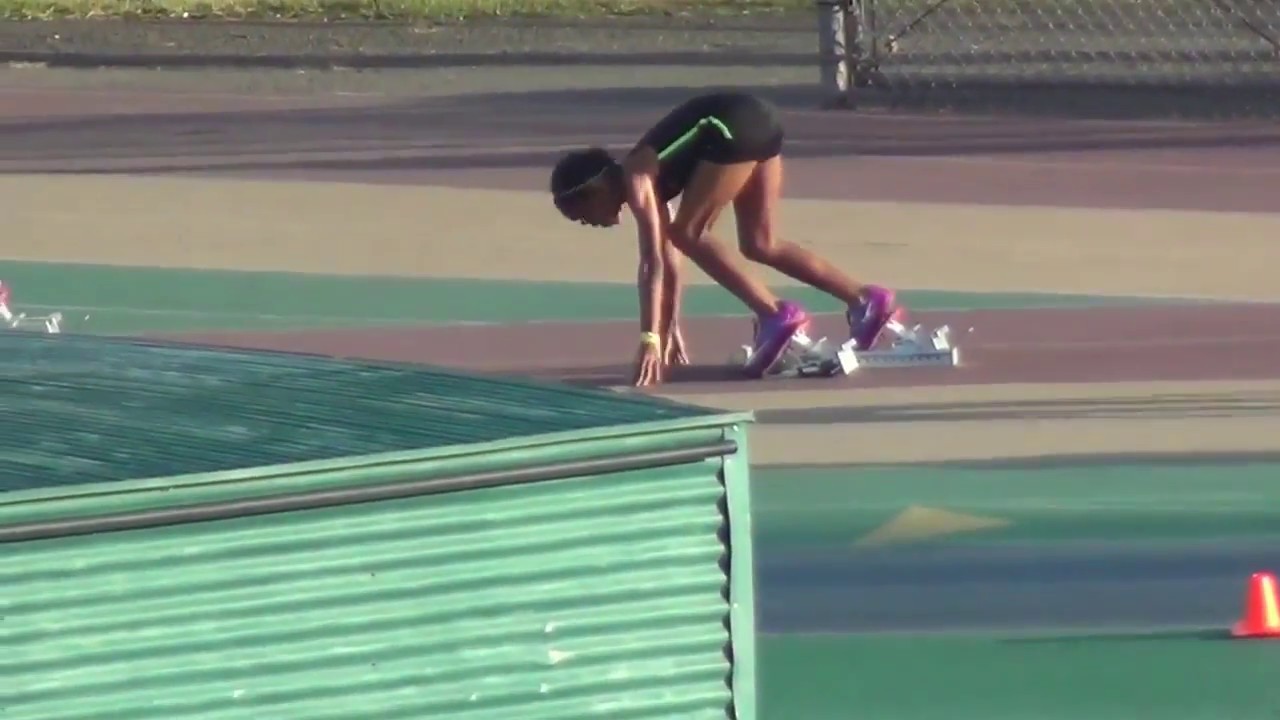 Malia Rose Harvey - 2017- USATF Hawaii Junior Olympics - YouTube