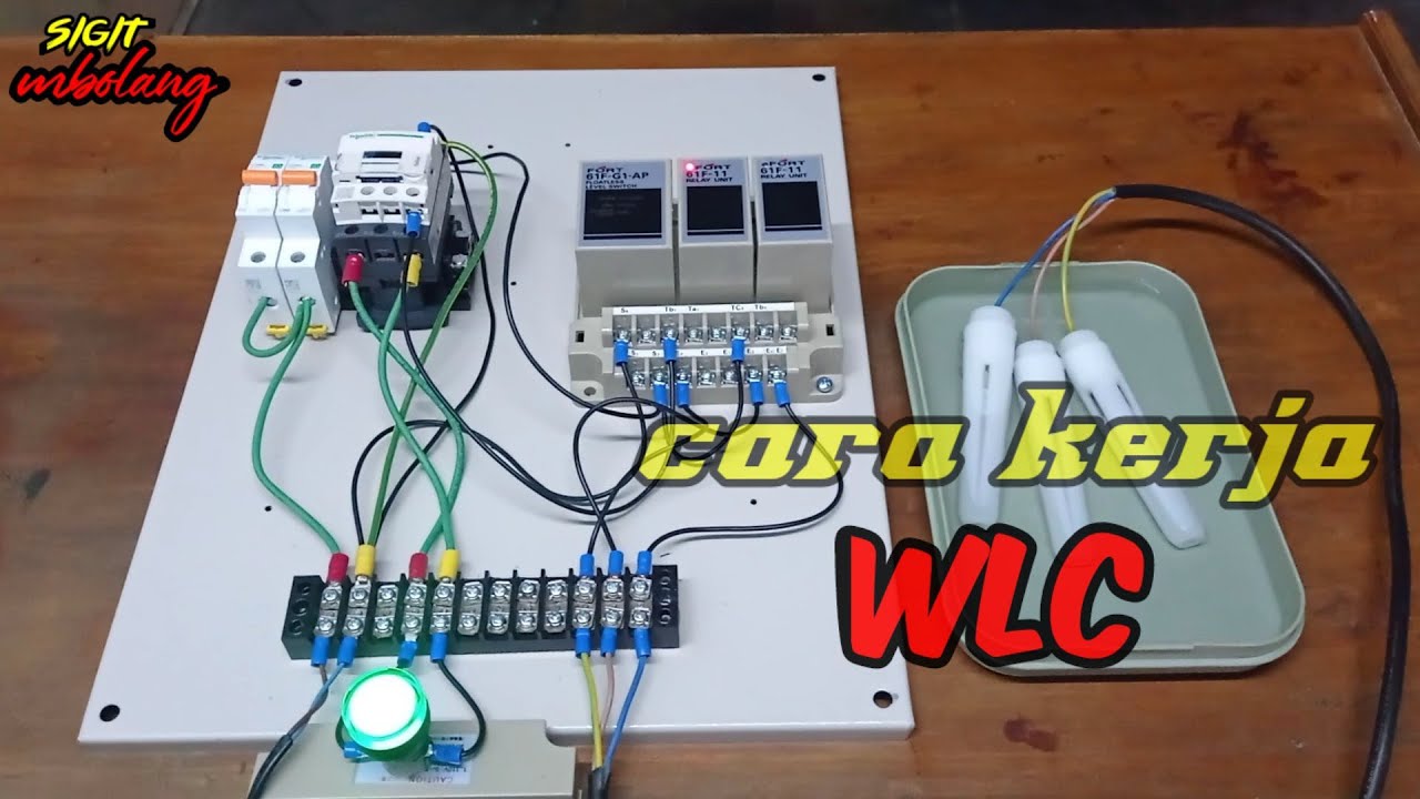 cara kerja WLC pada panel pompa submrsible - YouTube