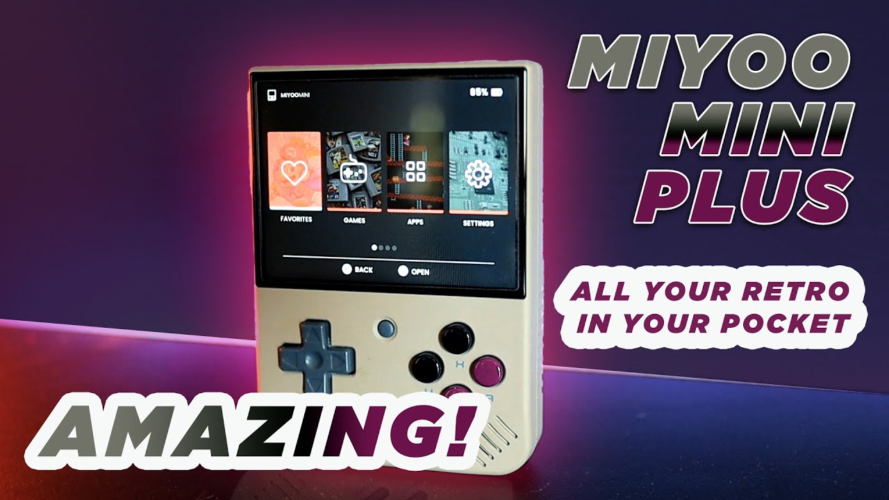 Miyoo Mini - My childhood is in my pocket (AMAZING console for under 65 ...