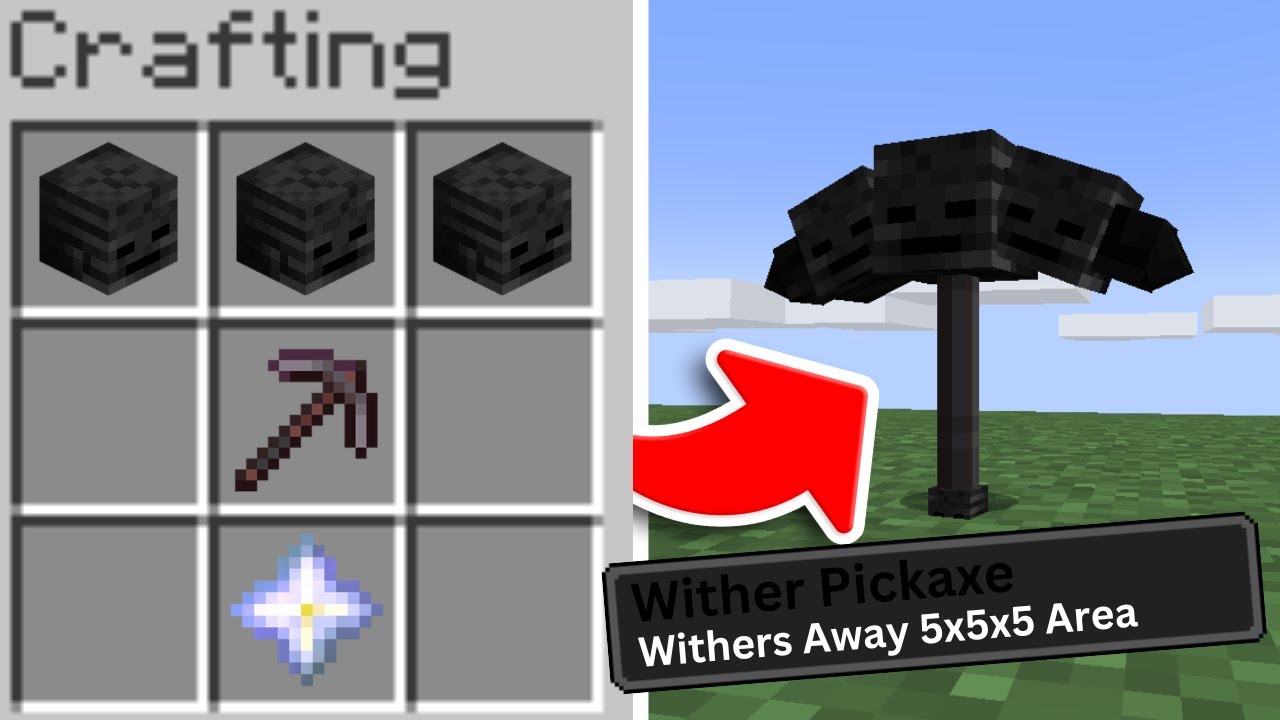 Minecraft But, There Are More Custom Pickaxes...!! - YouTube