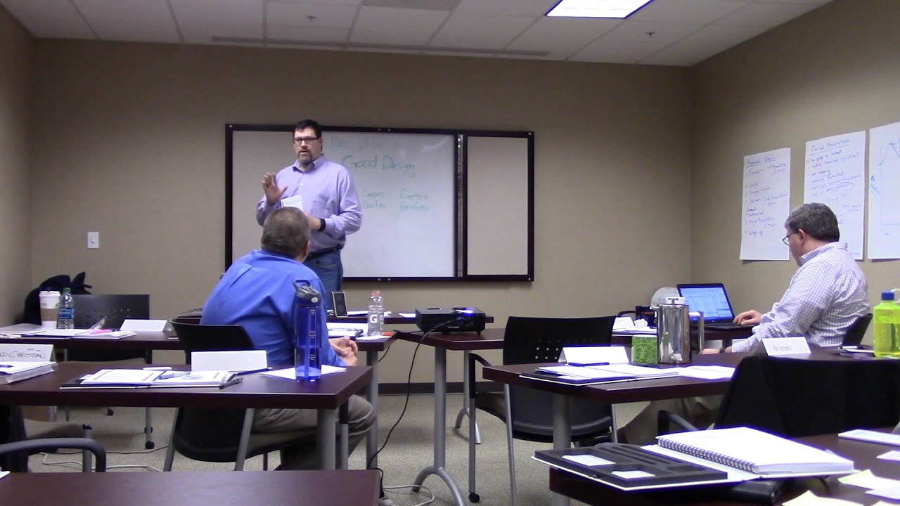 Ken Wells practices presentation skills (2 of 3) - YouTube