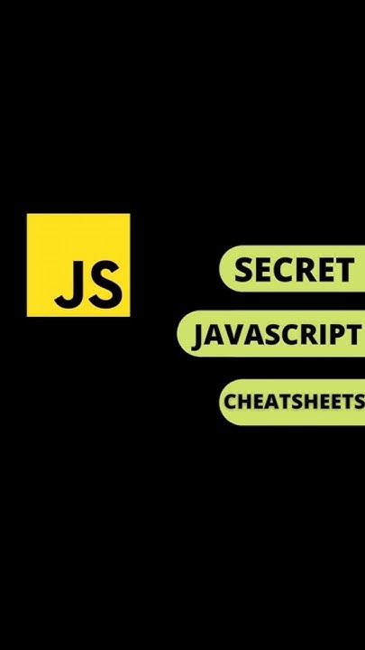 Top Javascript Cheatsheets To Learn And Javascript Master It Feedshorts Coding Javascript Ai