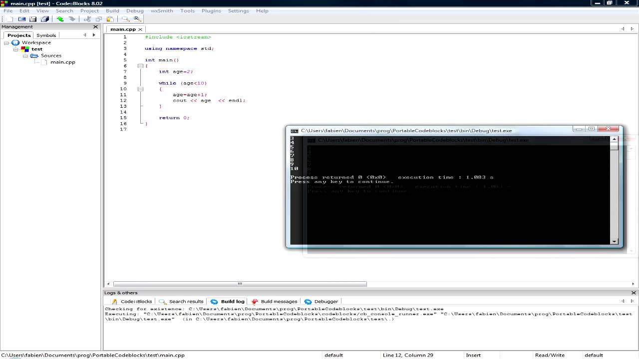 Tuto C++ : les structures de contrôle | LucyJohn428 - YouTube