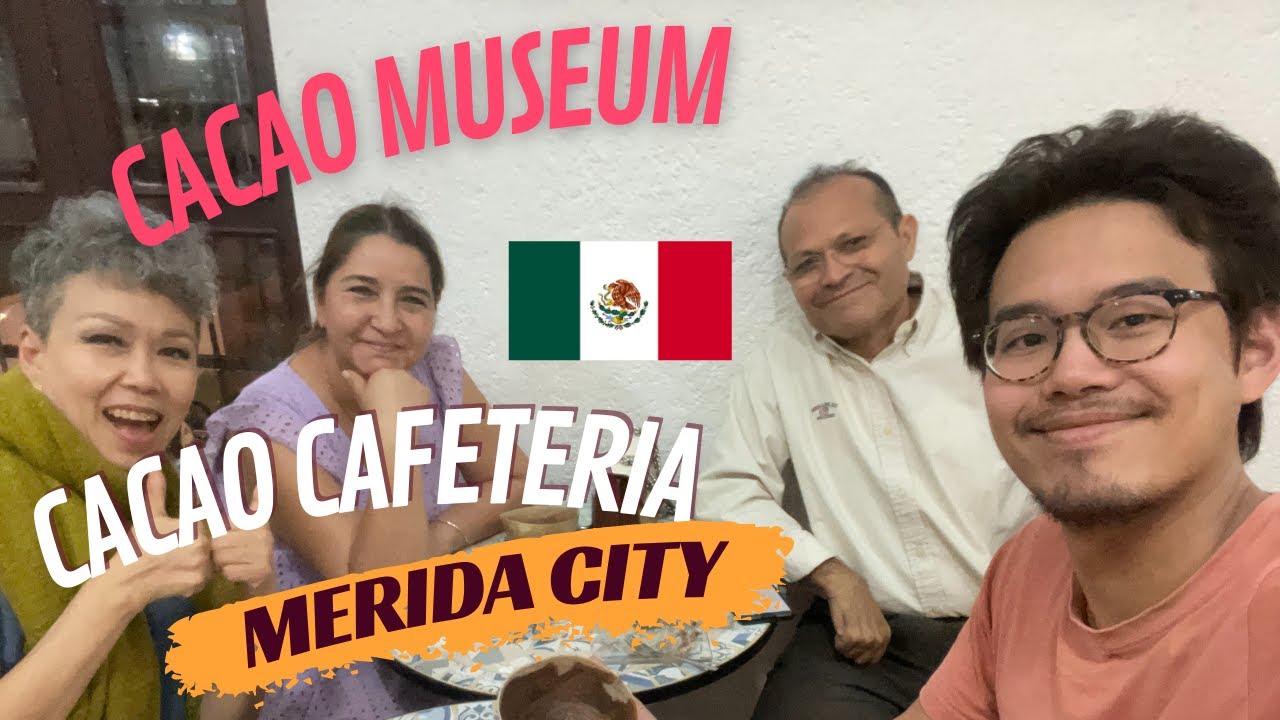 Mexico #17 - Cacao Museum/Cafeteria in MERIDA CITY - YouTube