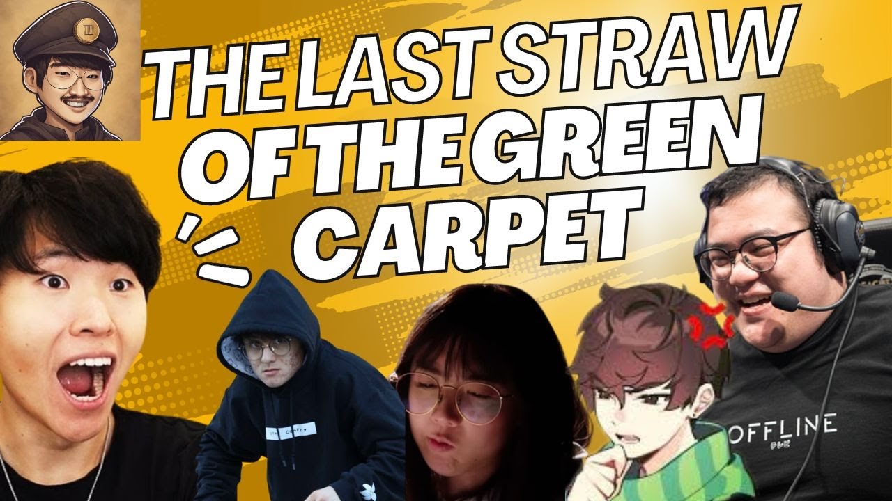 The Last Straw of the Green Carpet for Michael Reeves Toast Sykkuno ...