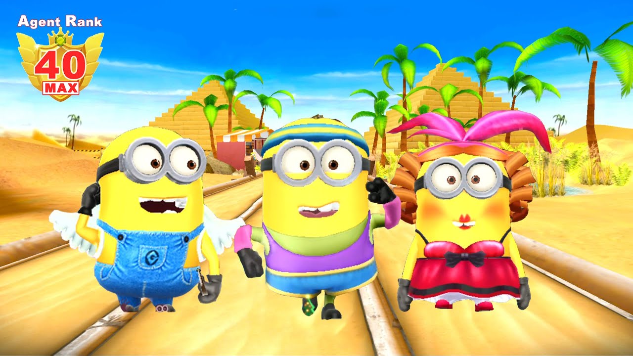 Minion Rush Juicy Event- Cancan Dancer Minion Cupid Minion and Bratt's ...