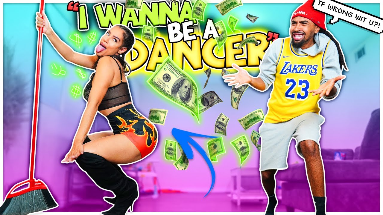 I TELL MY BOYFRIEND I WANT TO BE A "DANCER" in DA CLUB!! | The Family ...