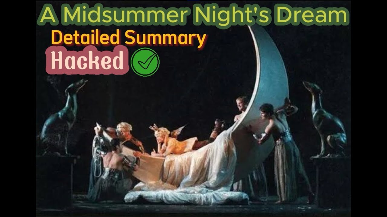 A Midsummer Night's Dream play by William Shakespeare summary audio ...