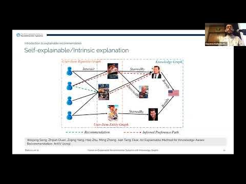 Tutorial 3A Hands on Explainable Recommender Systems with Knowledge Graphs - YouTube