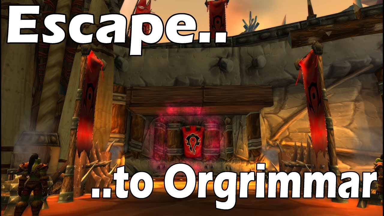 WoW SECRET: Escape from Brawl'gar Arena to Orgrimmar !! - YouTube