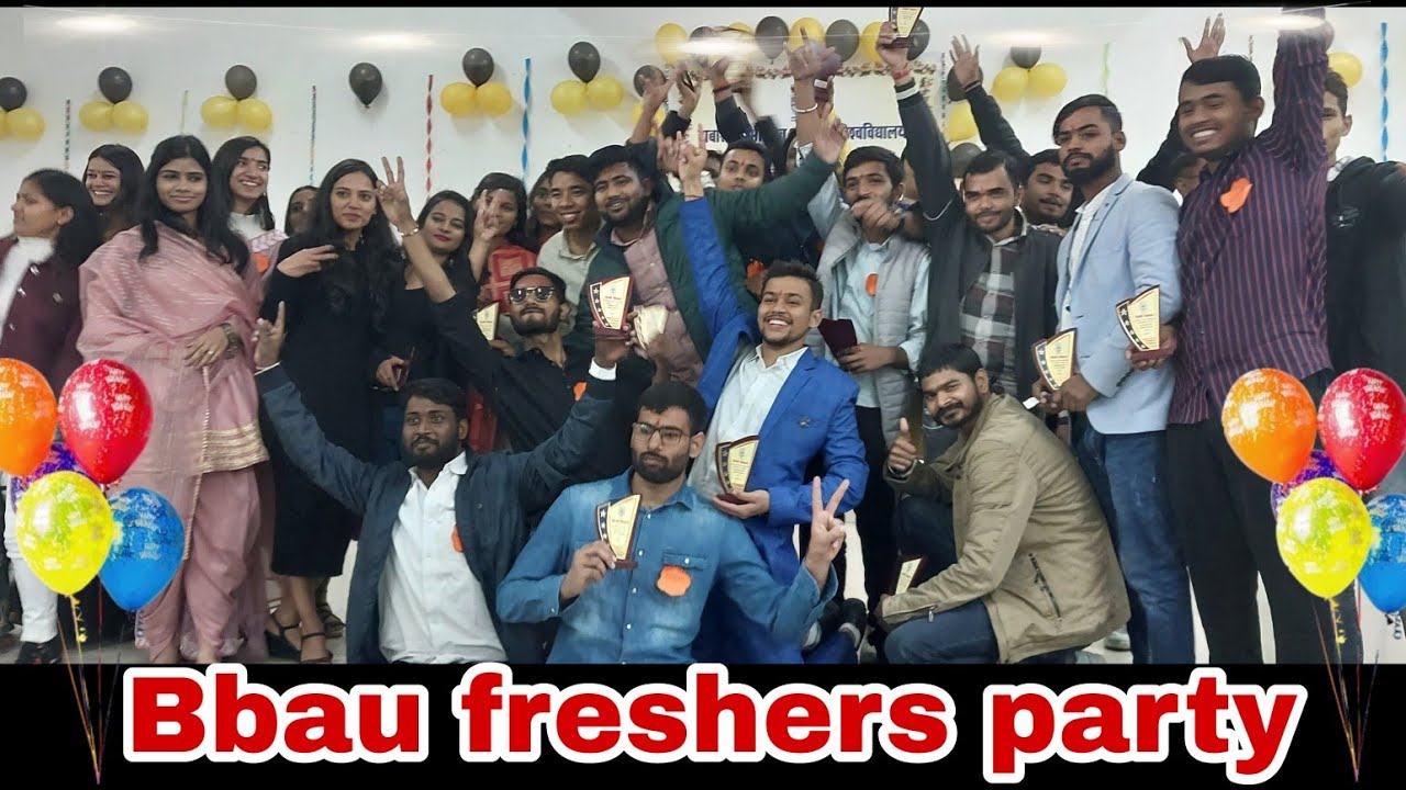 Bbau freshers party|Central university freshers party - YouTube