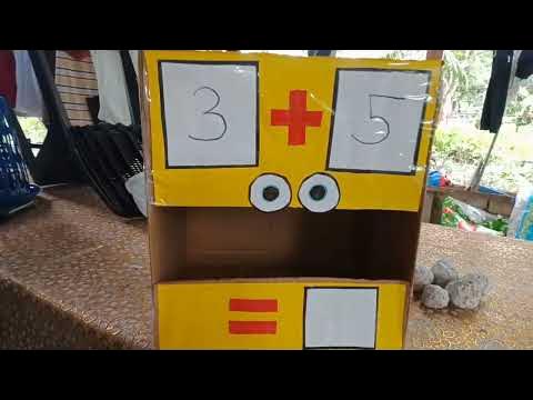 DIY Manipulative Learning Math Board - YouTube