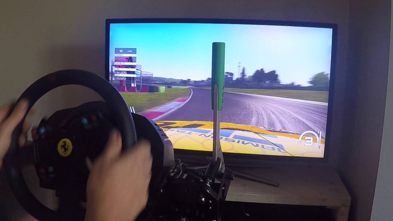 Thrustmaster TX Handbrake Mod Testing Assetto Corsa Xbox - YouTube