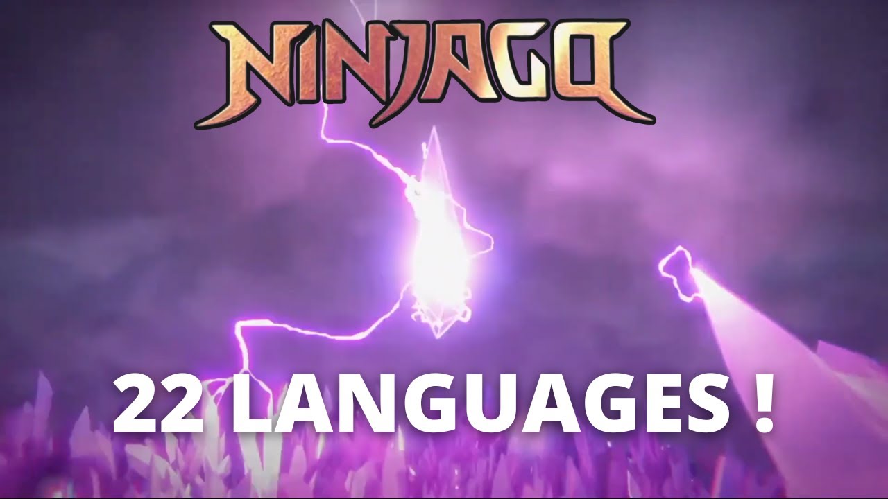 Ninjago Crystalized - Season 16 Intro in 22 Languages - YouTube