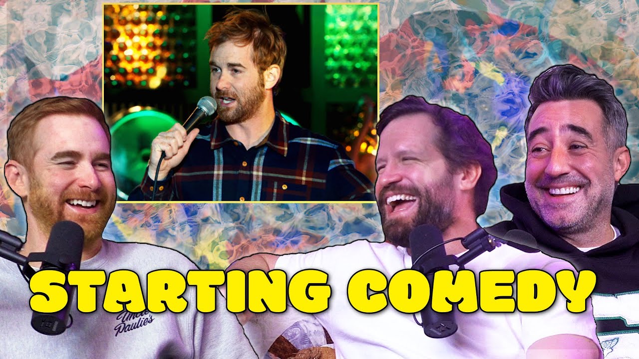 Andrew Santino talks about his beginnings in Comedy - YouTube