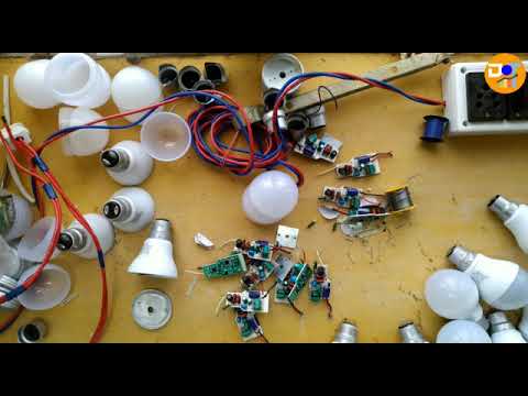 LED Bulb Making at home... - YouTube