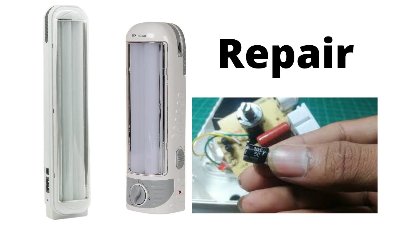 Emergency light repair || how to repair emergency light 🔋🔋🔋🔋🔋🔋🔋🔋🔋 - YouTube