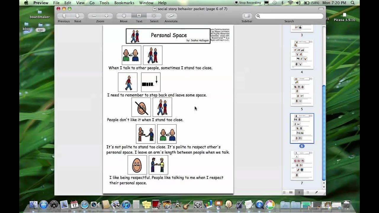 Product Preview - Visual Social Story Packet - Behavior Set - YouTube