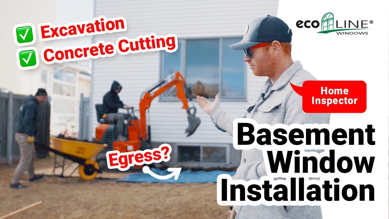 Basement Window Installation 101: Excavation, Concrete Cutting, Egress ...