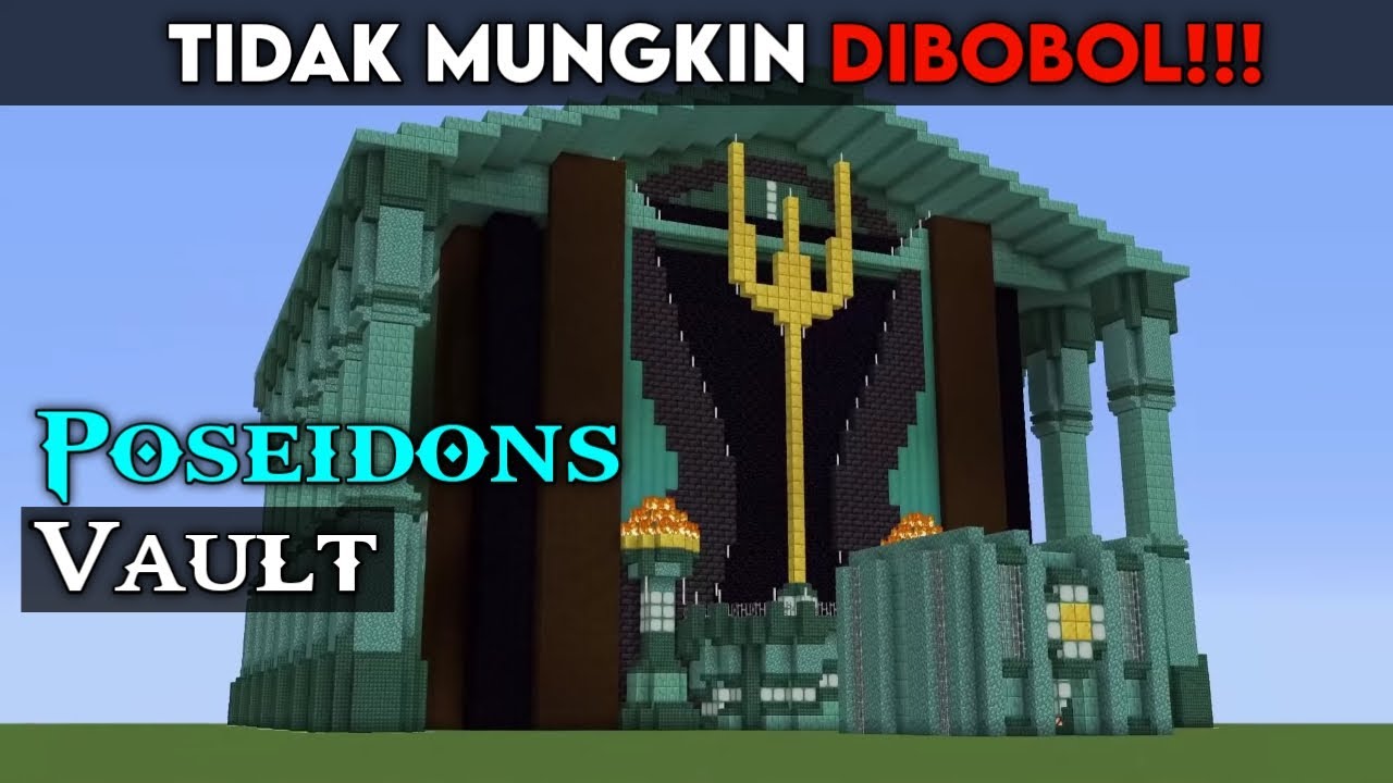 Poseidons Vault | Penjara Yang TIDAK MUNGKIN DIBOBOL Di Minecraft - YouTube