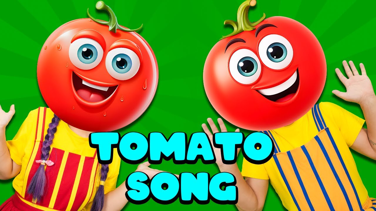 Tomato Song | Surprise Eggs Kids Song | Tigi Boo Nursery Rhymes - YouTube