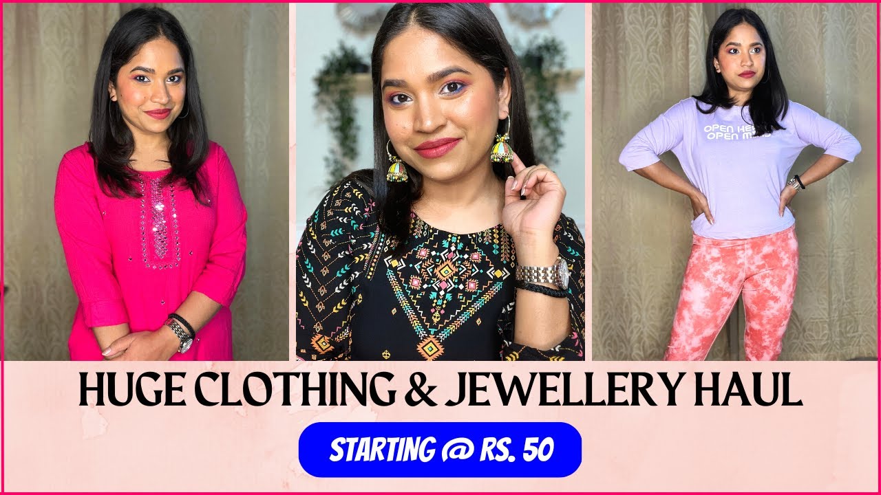 HUGE CLOTHING & JEWELLERY TRY ON HAUL | COLLECTIVE OFFLINE HAUL ...