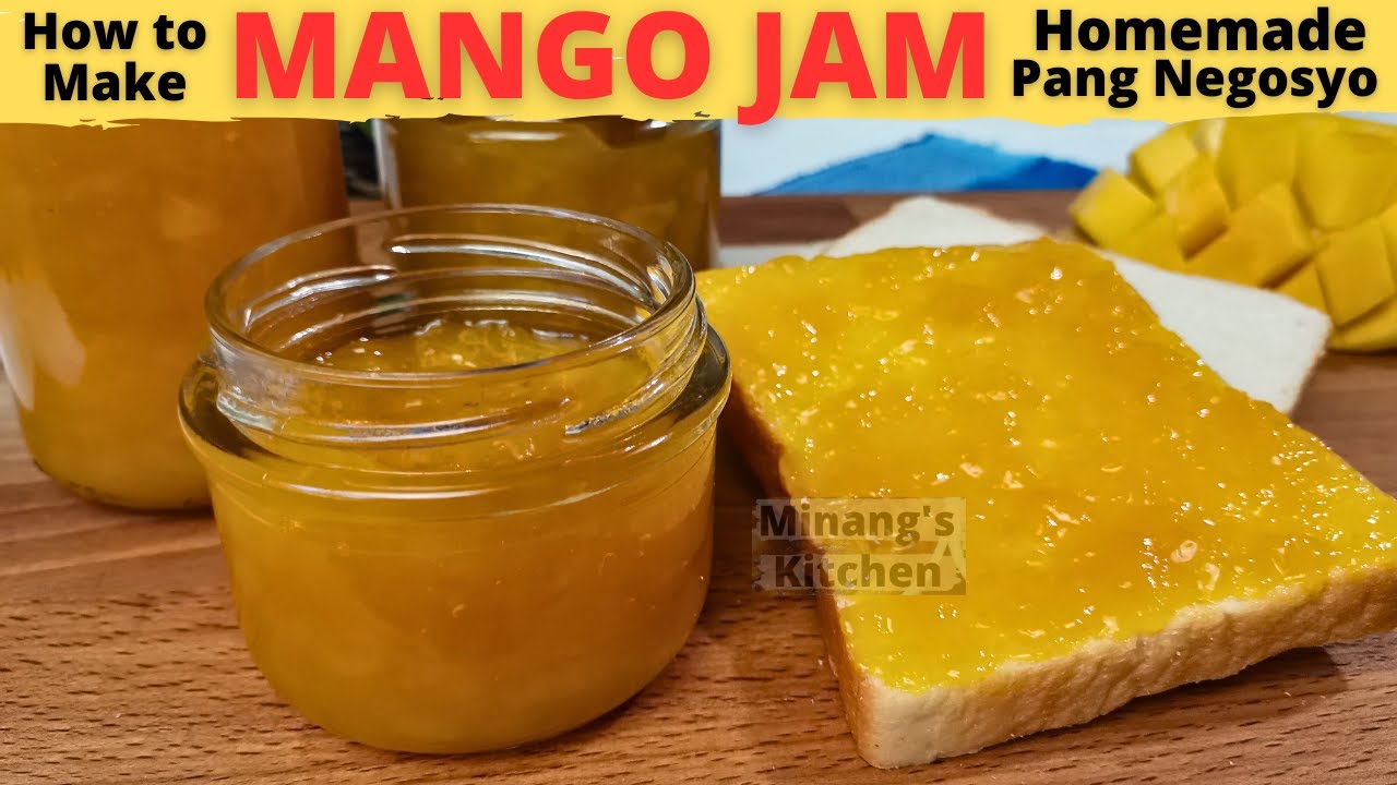 MANGO JAM | How To Make HOMEMADE Mango Jam | FRUIT JAM Recipes | 3 ...