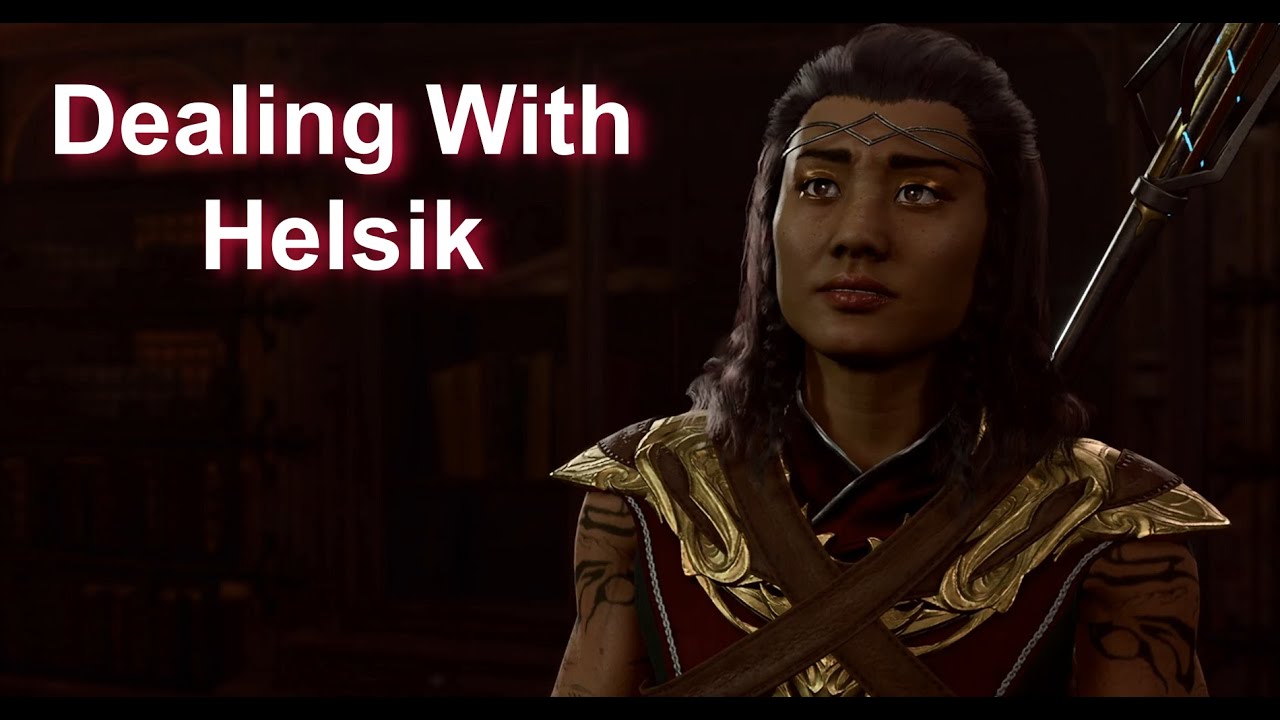 Dealing With Helsik | Ultra 4k | Baldur's Gate 3 - YouTube