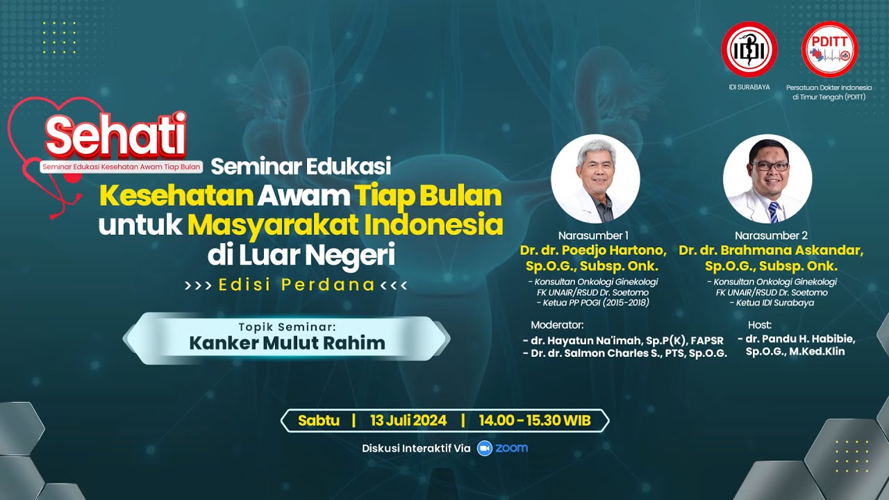 SEHATI SERI 1 : KANKER MULUT RAHIM - YouTube