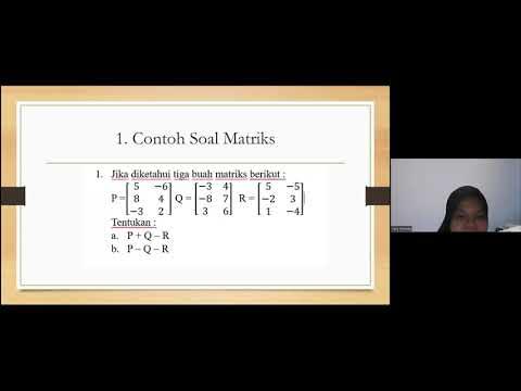 Menyelesaikan Soal Matriks Dan Loop While Menggunakan Aplikasi Mathlab - YouTube