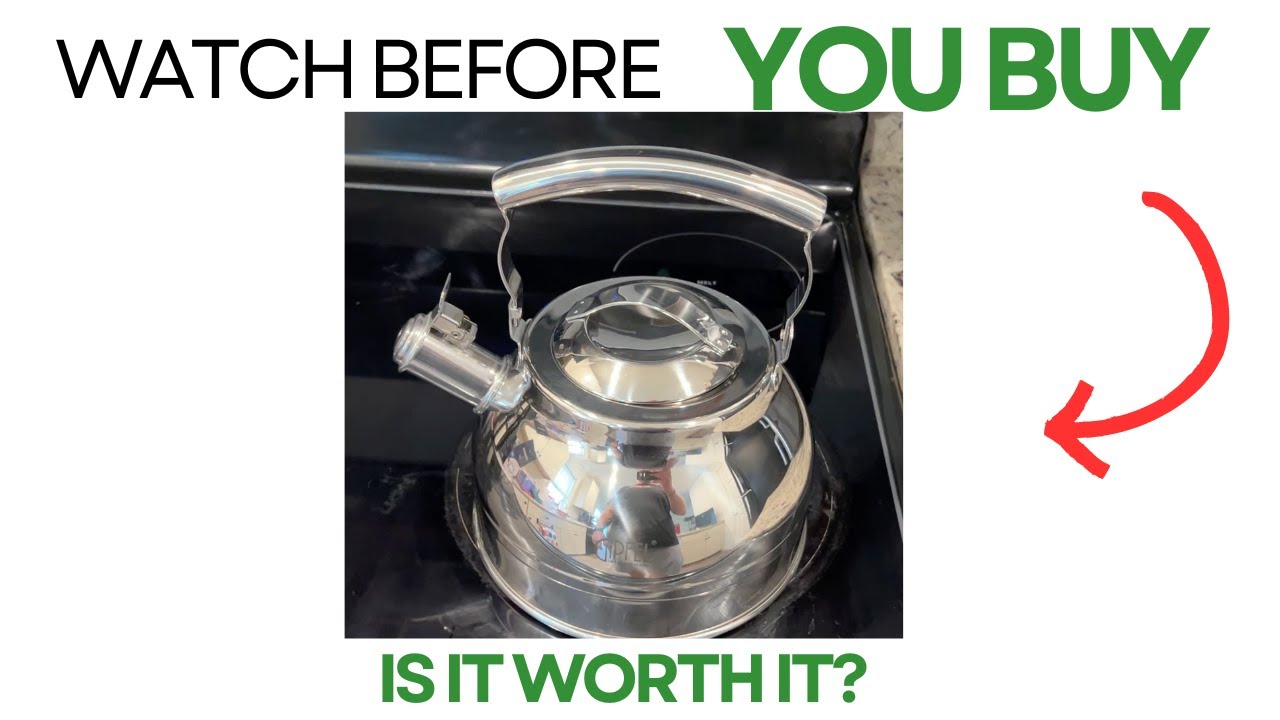 Is the GIPFEL Whistling Tea Kettle Worth it? - YouTube