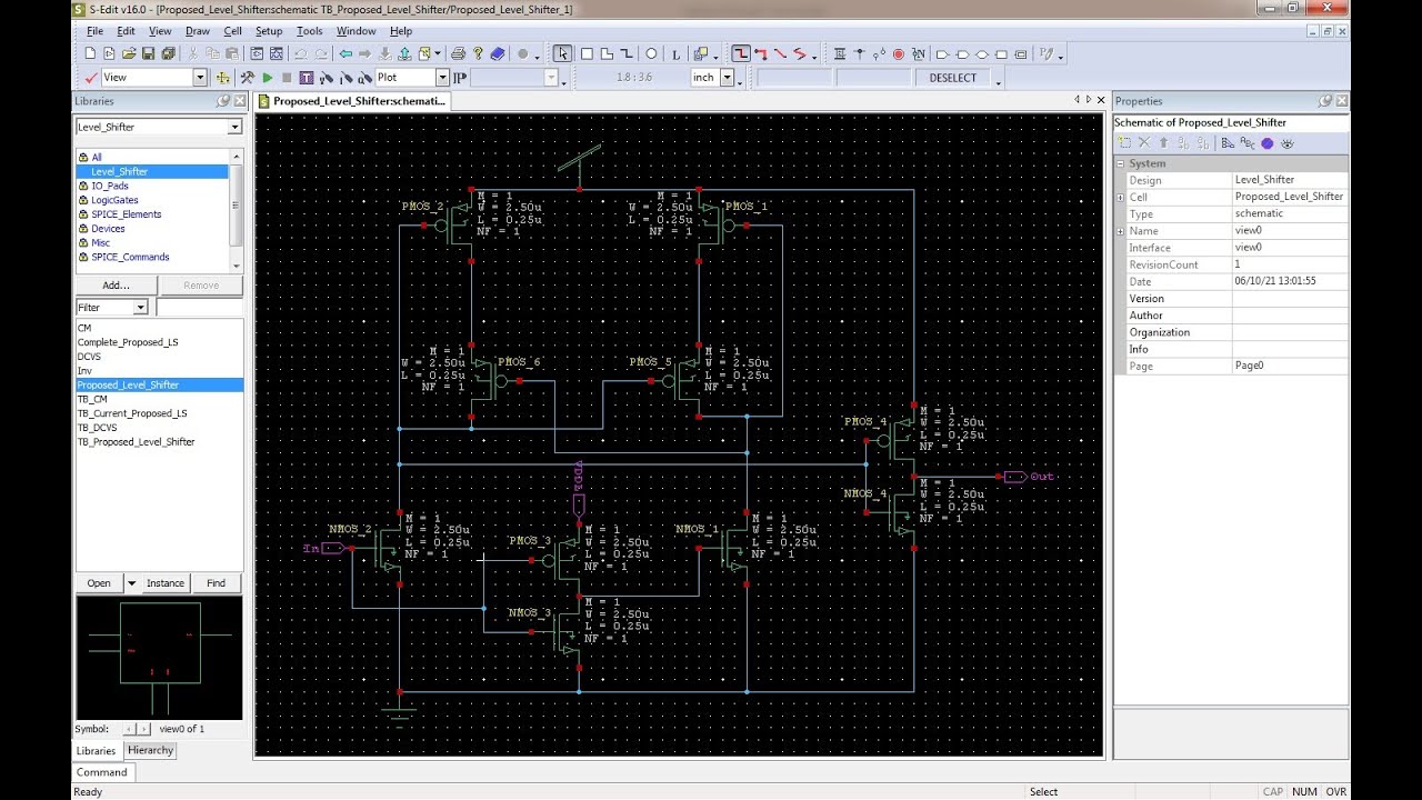 A Low Power and High Speed Voltage Level Shifter Based on a Regulated ...