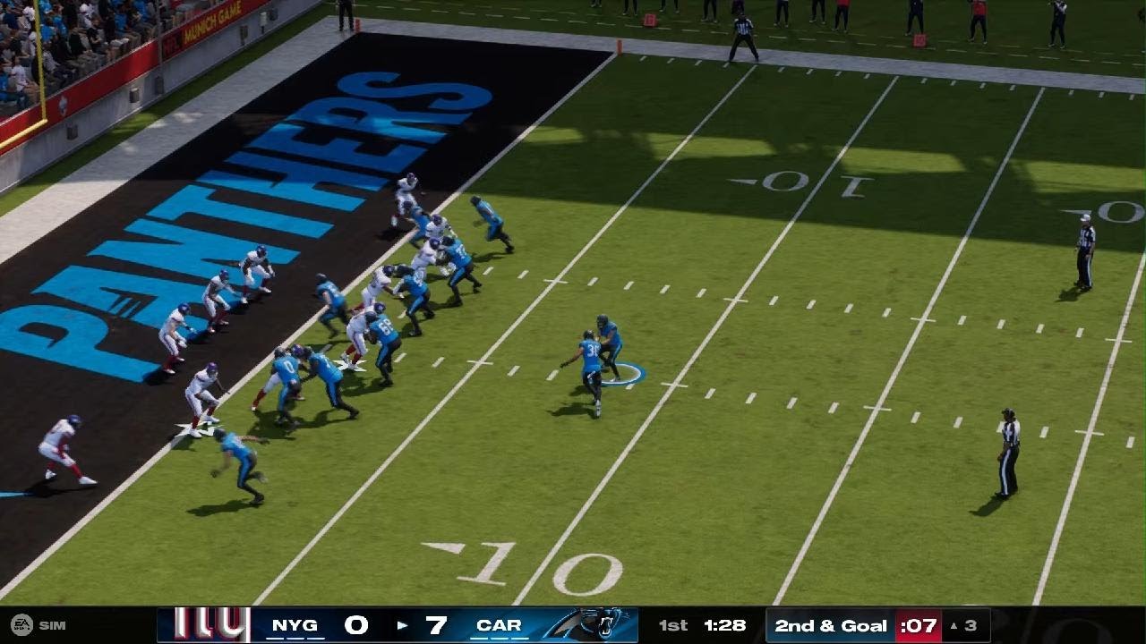 Madden NFL 25 Week 10 Simulation New York Giants 2-7 vs Carolina ...