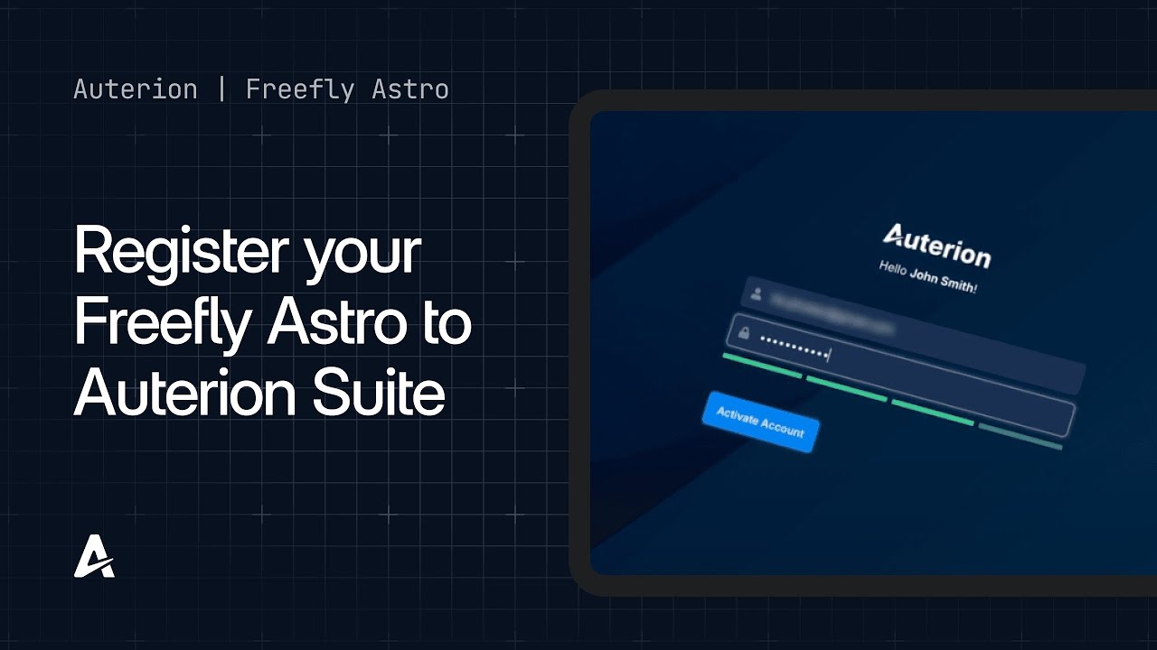 How to Register your Freefly Astro to Auterion Suite - YouTube