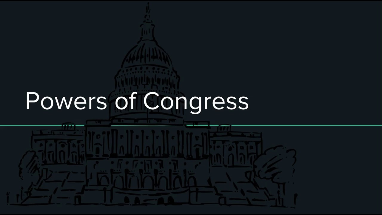 Powers of Congress - YouTube