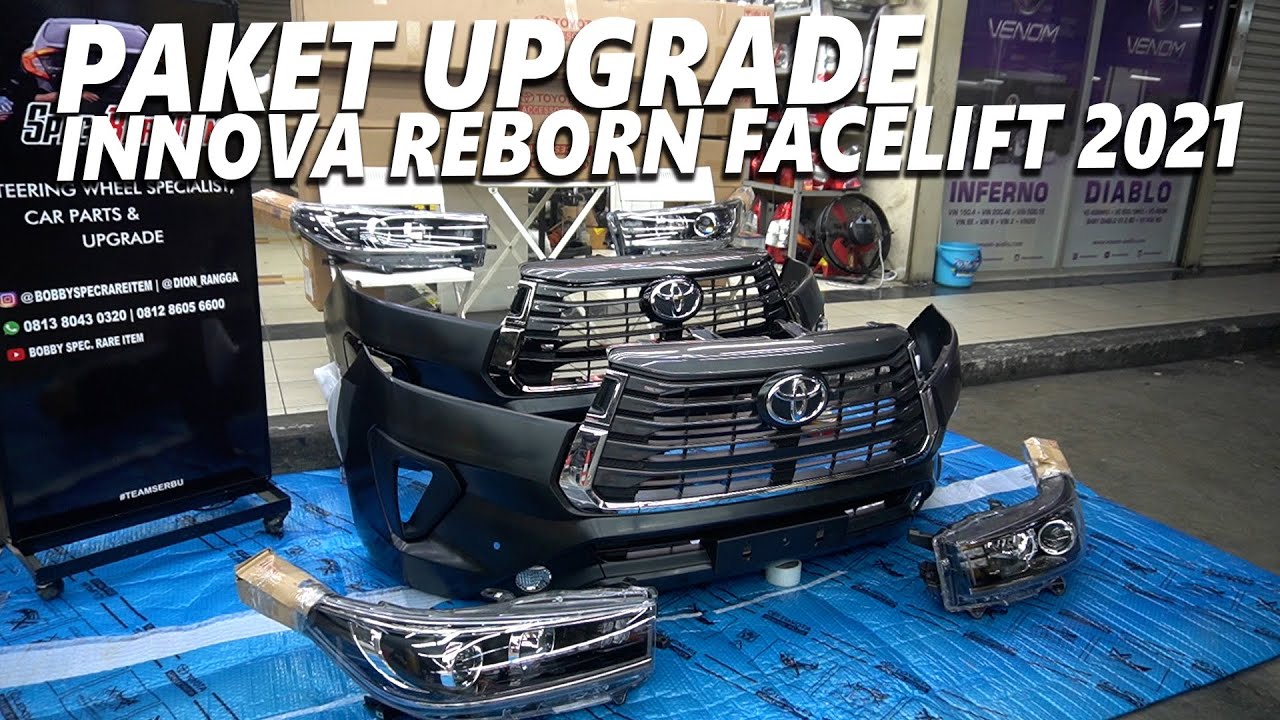 PAKET FACELIFT UNTUK INNOVA REBORN OLD - YouTube