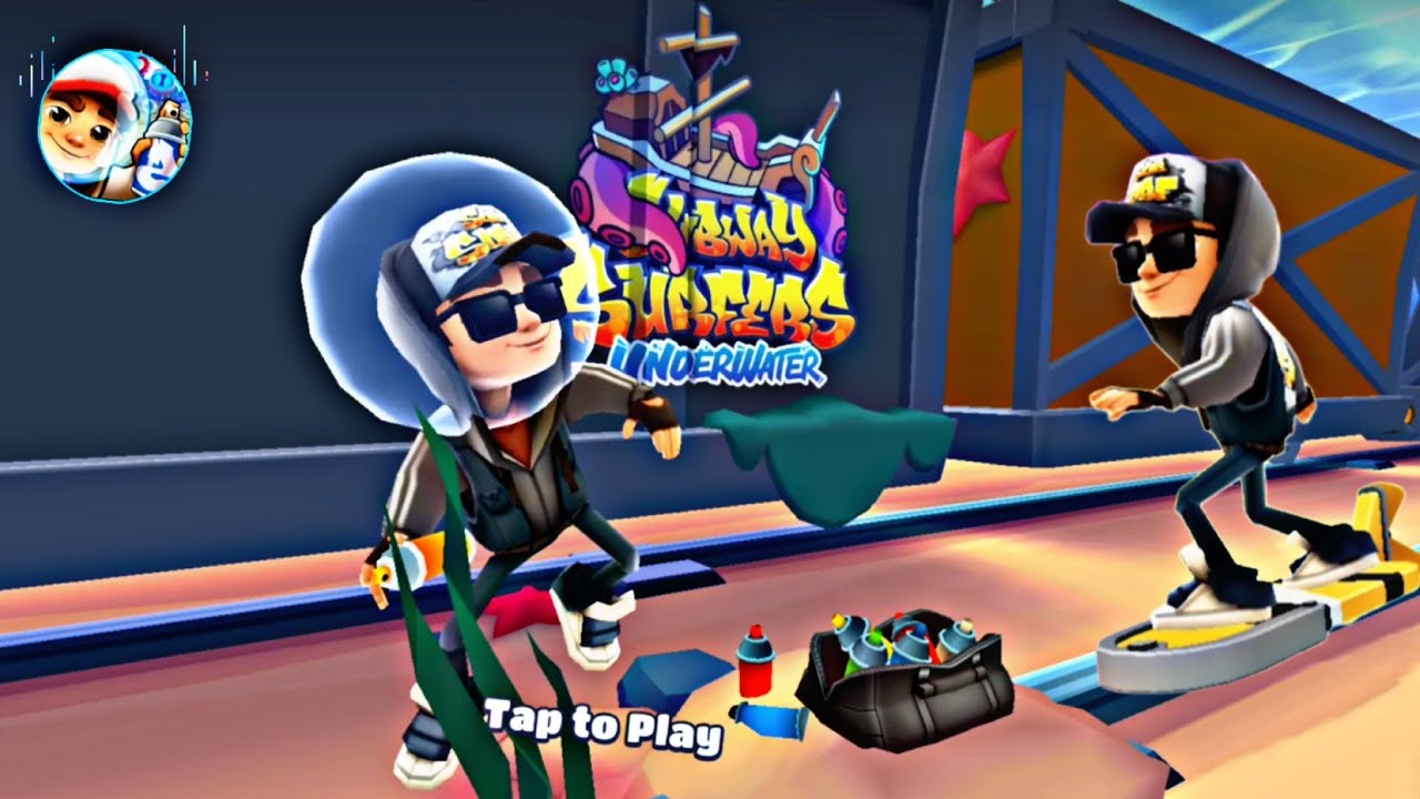 Subway Surfers Underwater 2024 - Unlock Yellow Sub - JAKE (Dark Outfit ...
