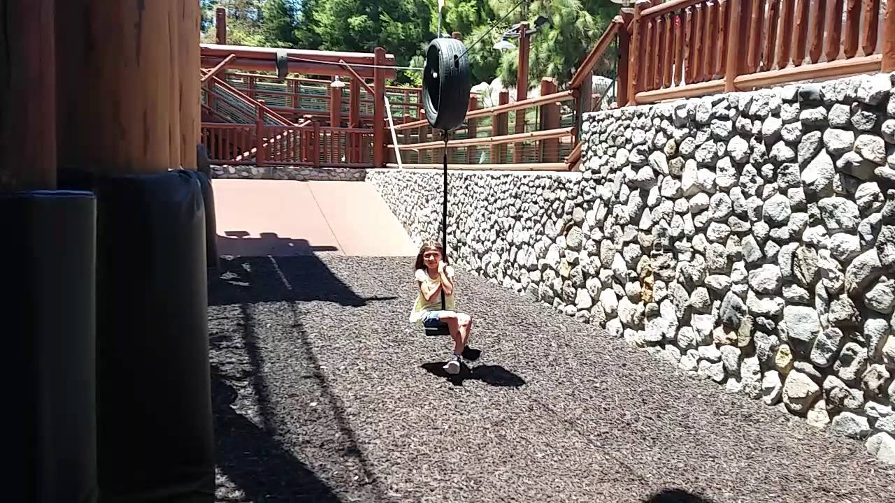 Tire Zip Line-M, K n J - YouTube