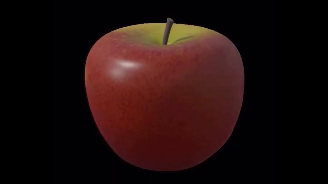 Apple Spinning For 1 Hour (Surprise Ending) - YouTube
