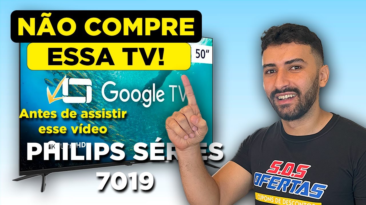 REVIEW COMPLETO! | Smart TV 50 polegadas Philips Séries 7019 - YouTube