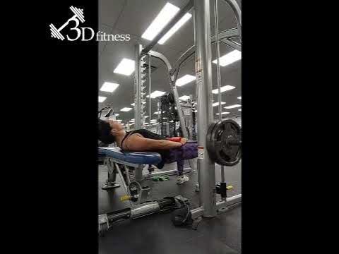 smith machine hip thrust - YouTube