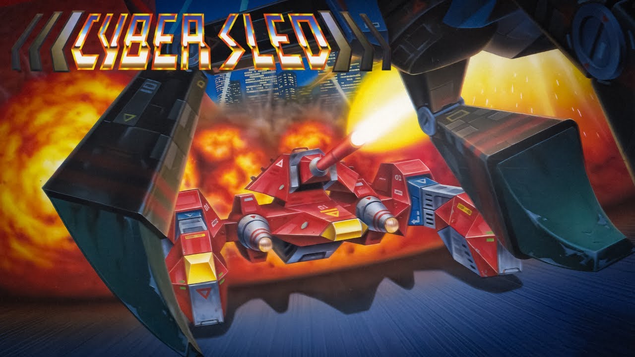 [Gameplay] Cyber Sled [PS1 | PSP Adrenaline] - YouTube