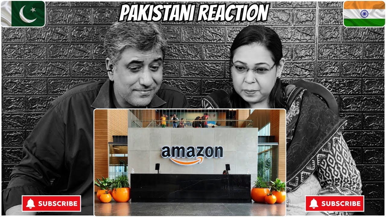 Inside World's Largest Amazon Office | Hyderabad | Reaction Rhythm ...