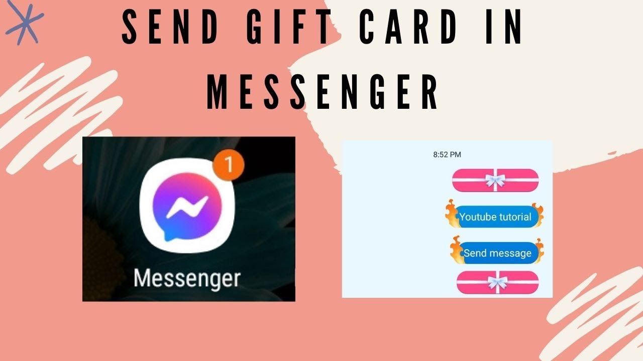CREATE A GIFT CARD MESSAGE ON MESSENGER | MESSENGER NEW EFFECT - YouTube