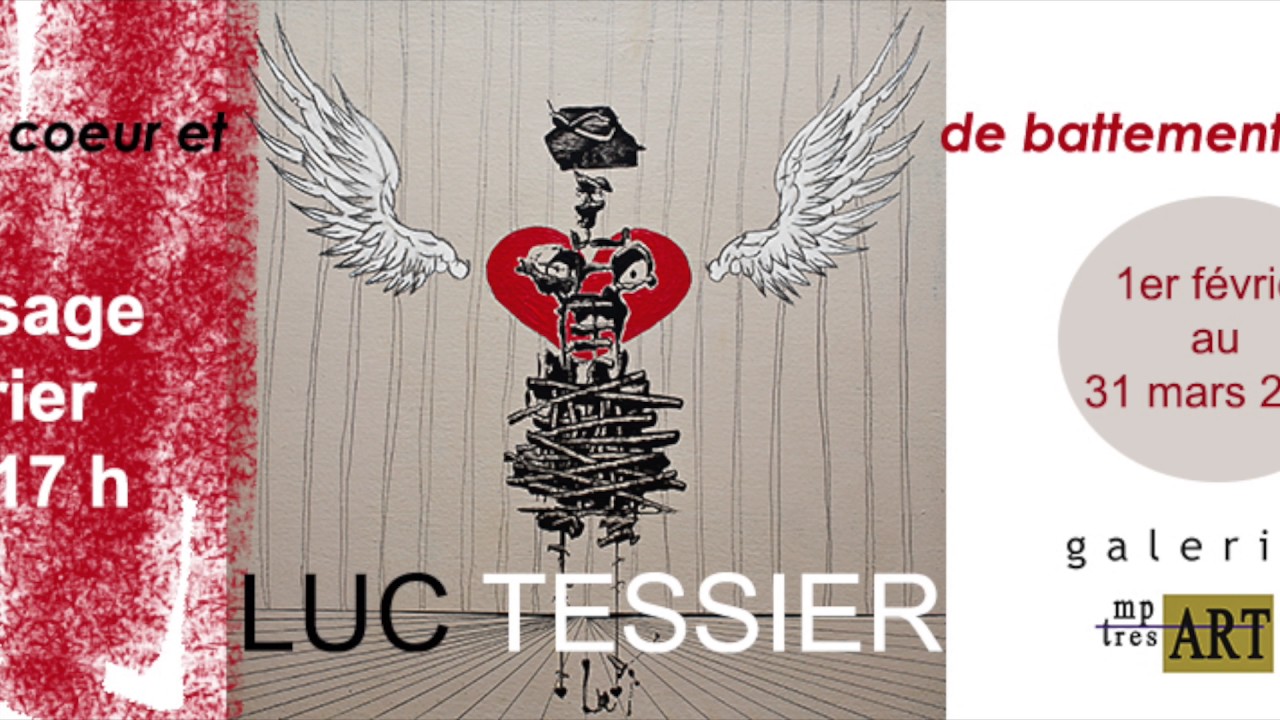Exposition solo "À coups de coeur et de battements d'ailes" de Luc ...