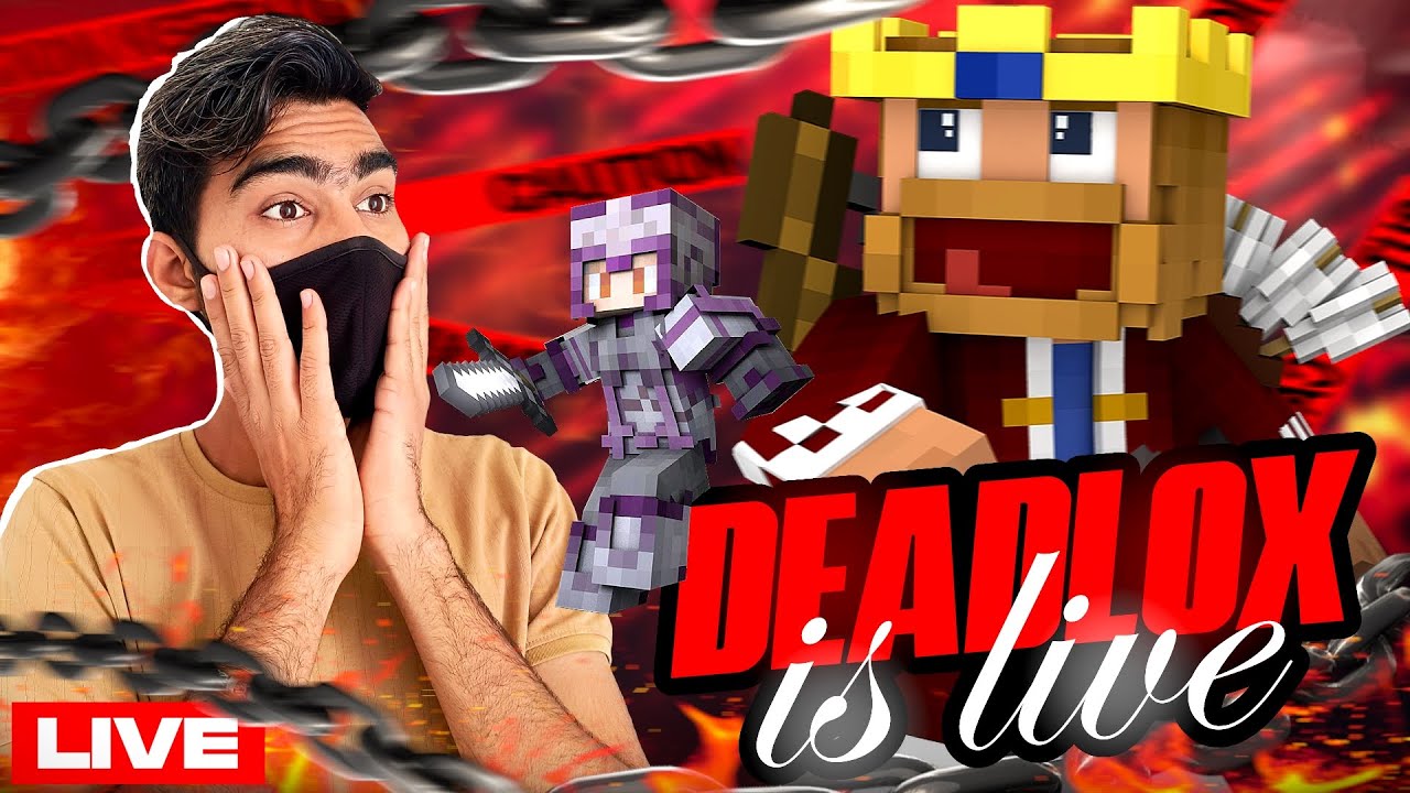 PLAYING HORROR MINECRAFT MAP | DEADLOX IS LIVE - YouTube