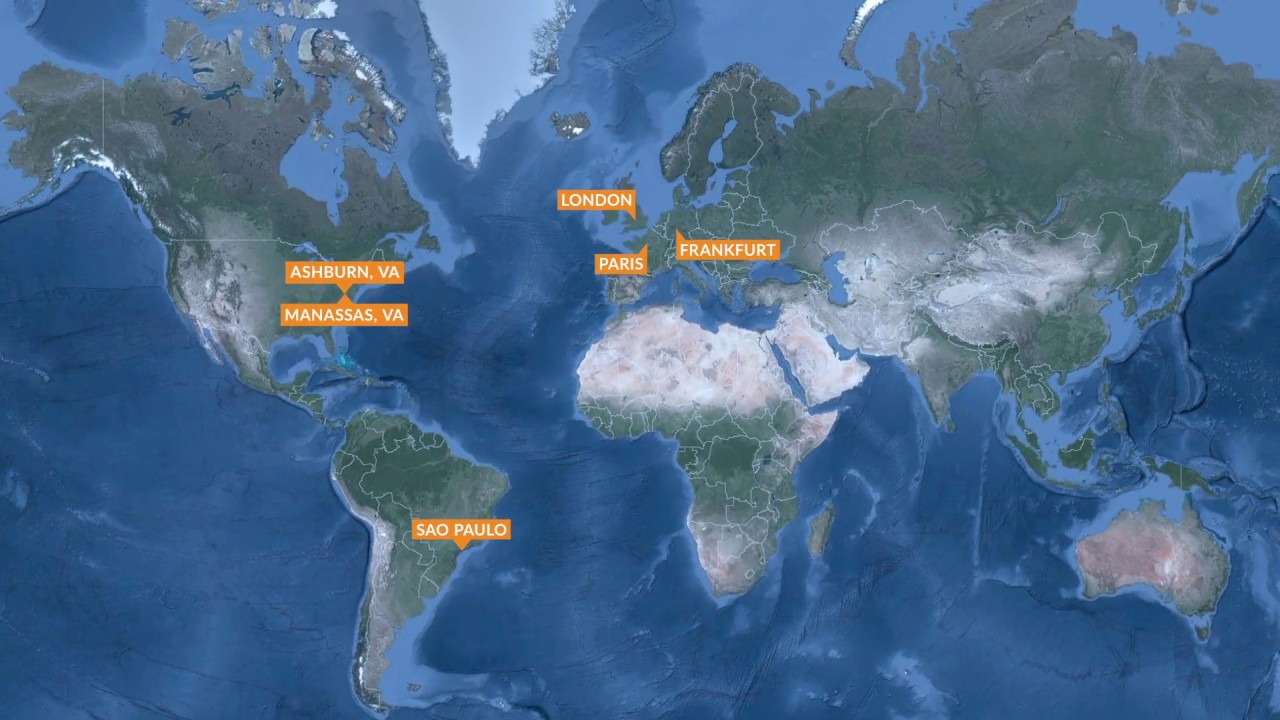 CloudHQ's LC2 Data Center in Ashburn, VA - YouTube