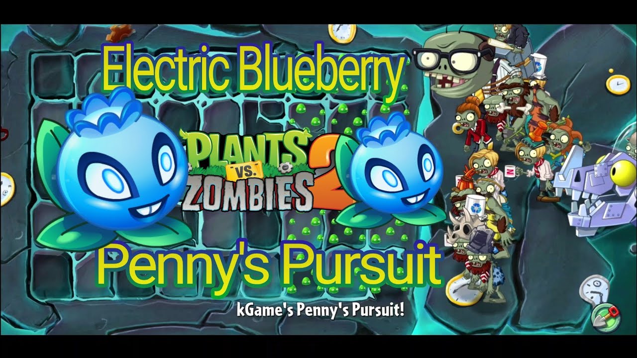 Plants vs. Zombies 2 Penny's Pursuit - Electric Blueberry - Stool ...