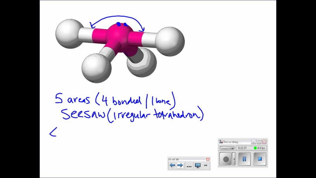 VSEPR, bond angles, molecular polarity - YouTube